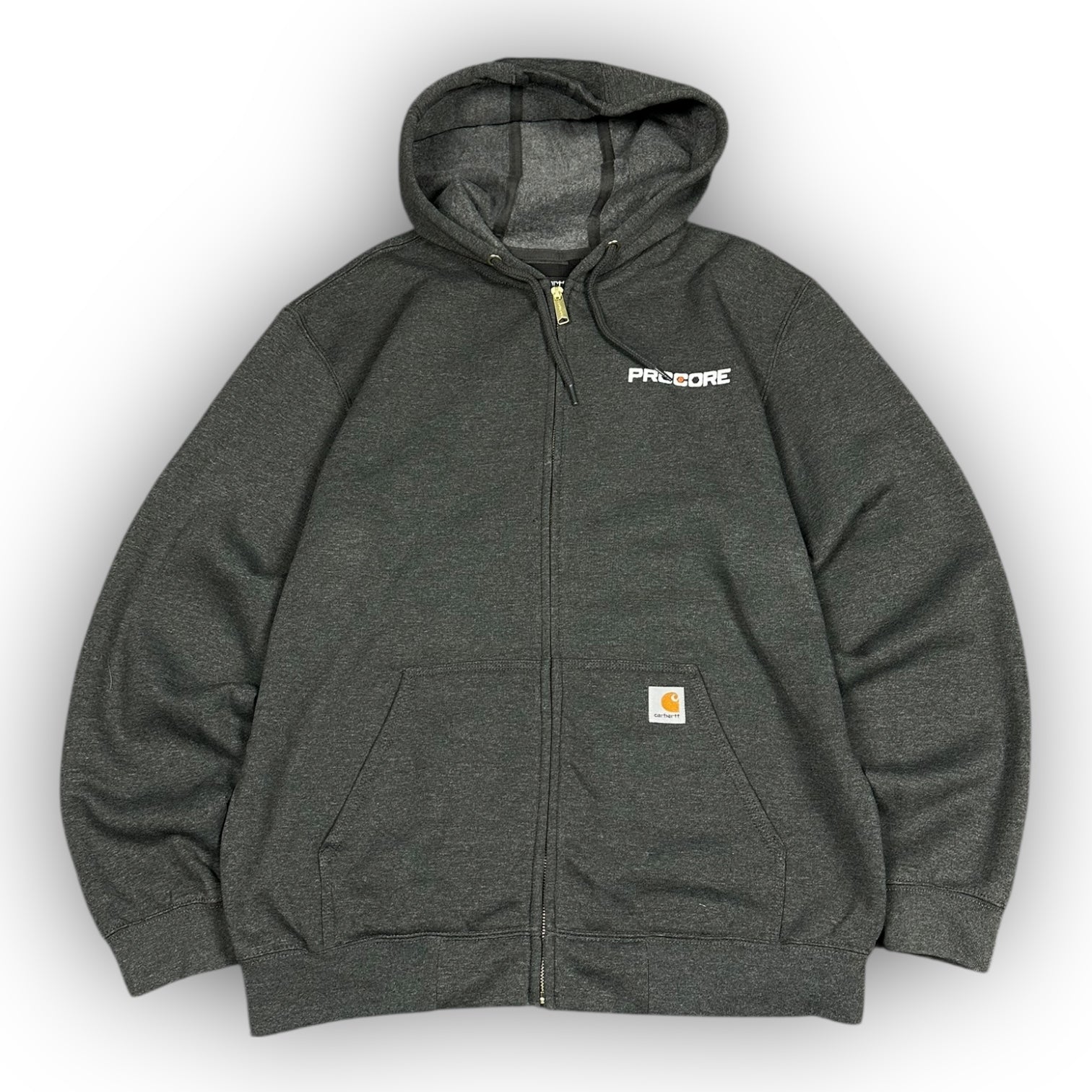 Carhartt Procore Vintage Zip Hoodie Size: L