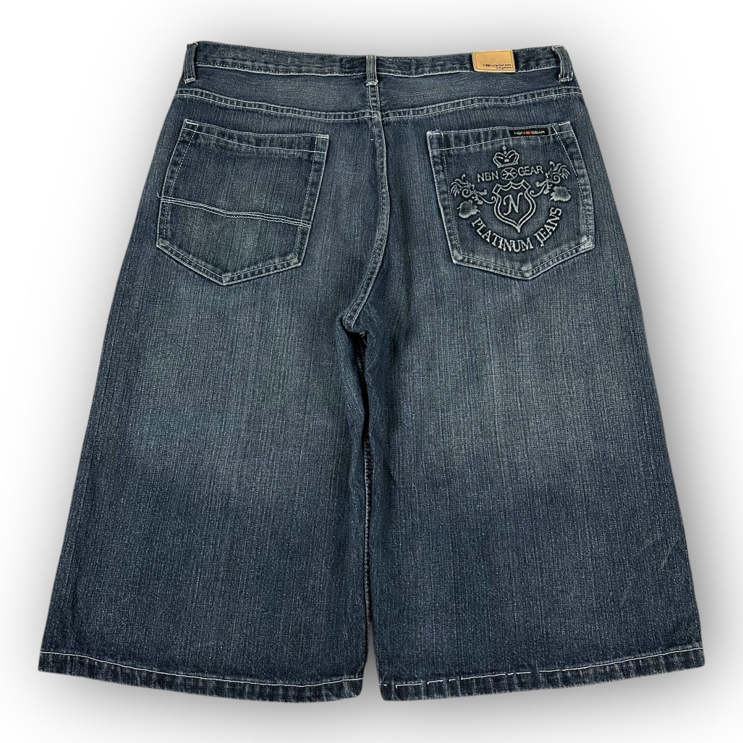 NBN Gear Vintage Sk8 Jorts Size: 38